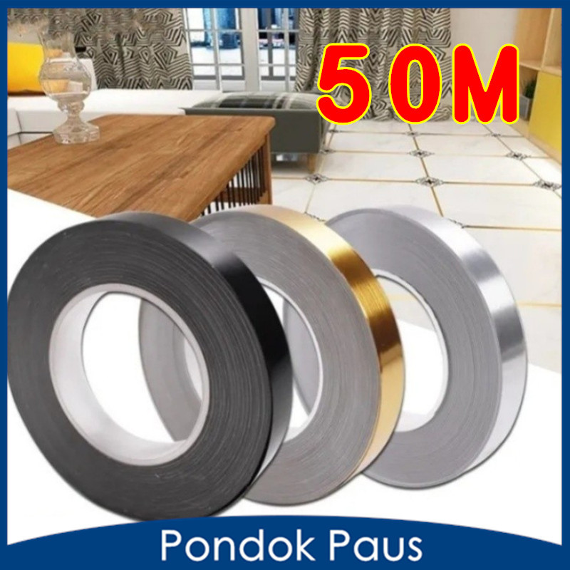 Jual Gulungan Sticker Pembatas Nat Keramik Panjang 50 Meter /Waterproof ...