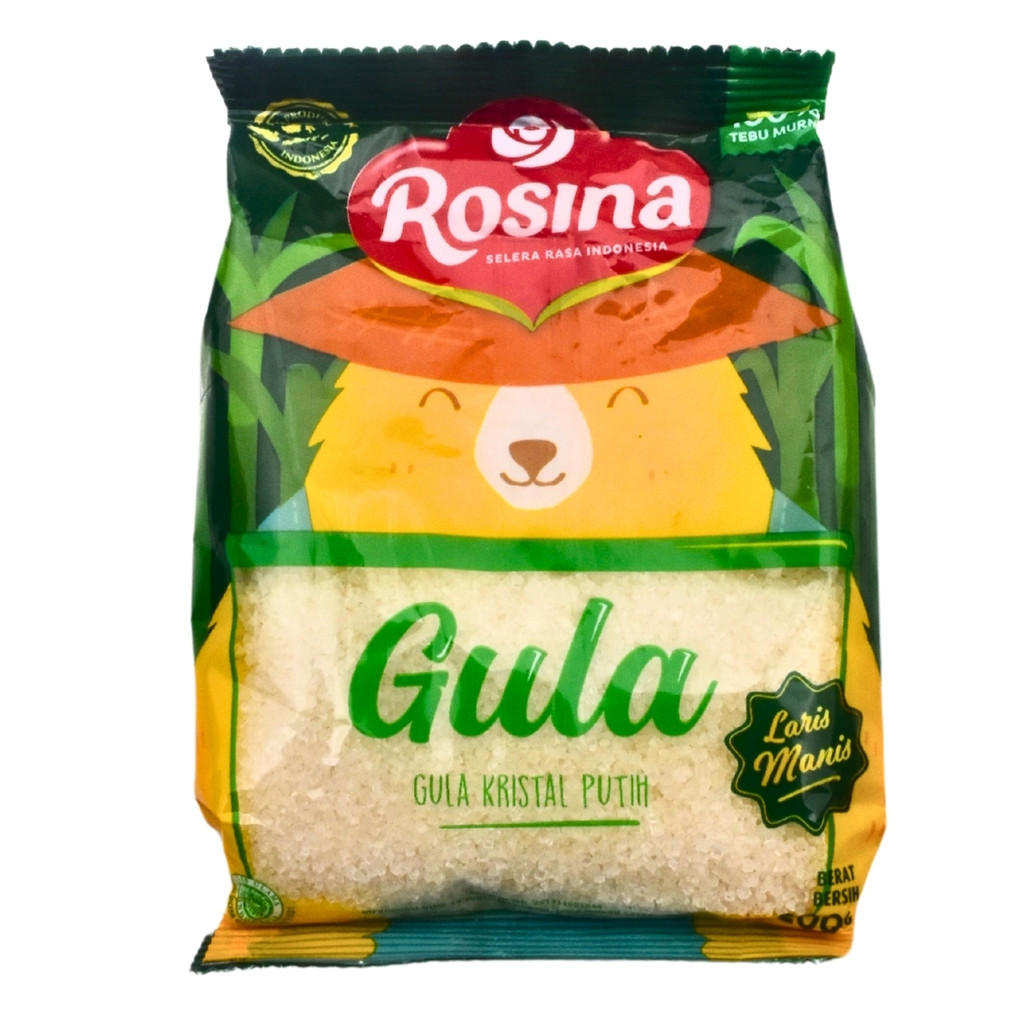 Jual ROSINA Gula Putih Gula Kristal ROSINA [200 gr] | Shopee Indonesia