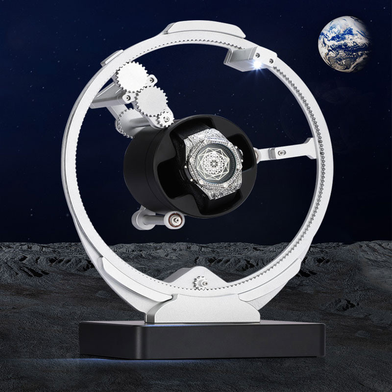 Jual Luxury Automatic Watch Winder Safe Box With Brand Motor LCD Touch ...