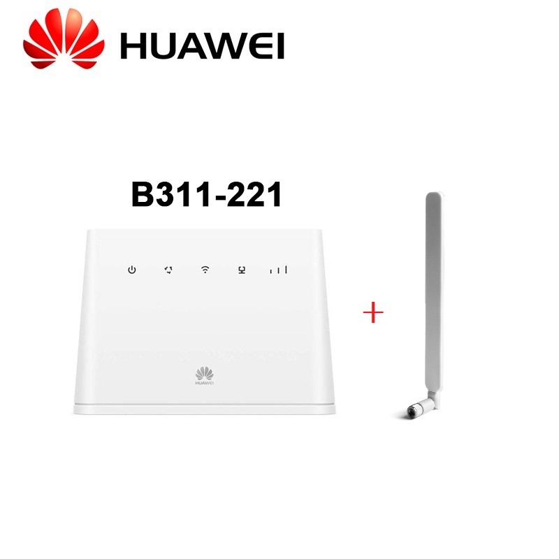 Jual Original Huawei Router2 b311-221 Router Modem LTE CPE 2.4GHz With SIM Card Slot CAT4 ...