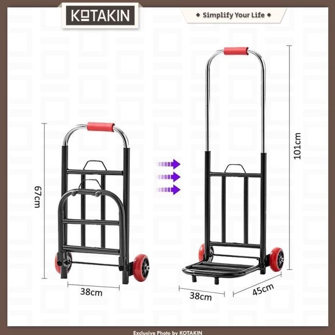 Jual TROLI LIPAT GALON BESI TROLLEY TARIK DORONG DORONGAN PENGANGKAT ...