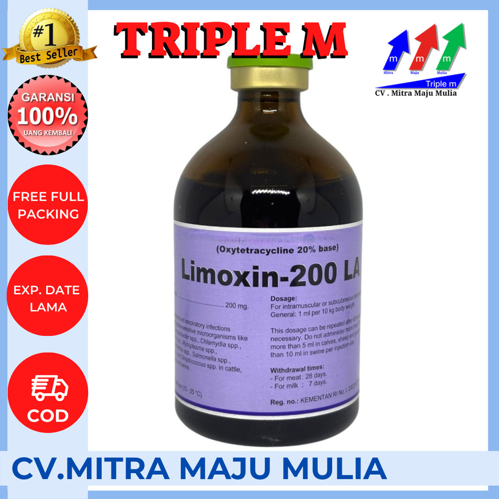 Jual LIMOXIN 200 LA 100ml Original | Shopee Indonesia