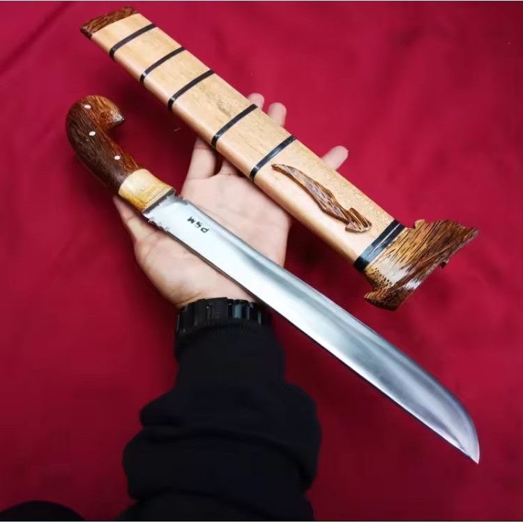 Jual golok kebun/golok sembelih multifungsi baja per super | Shopee ...