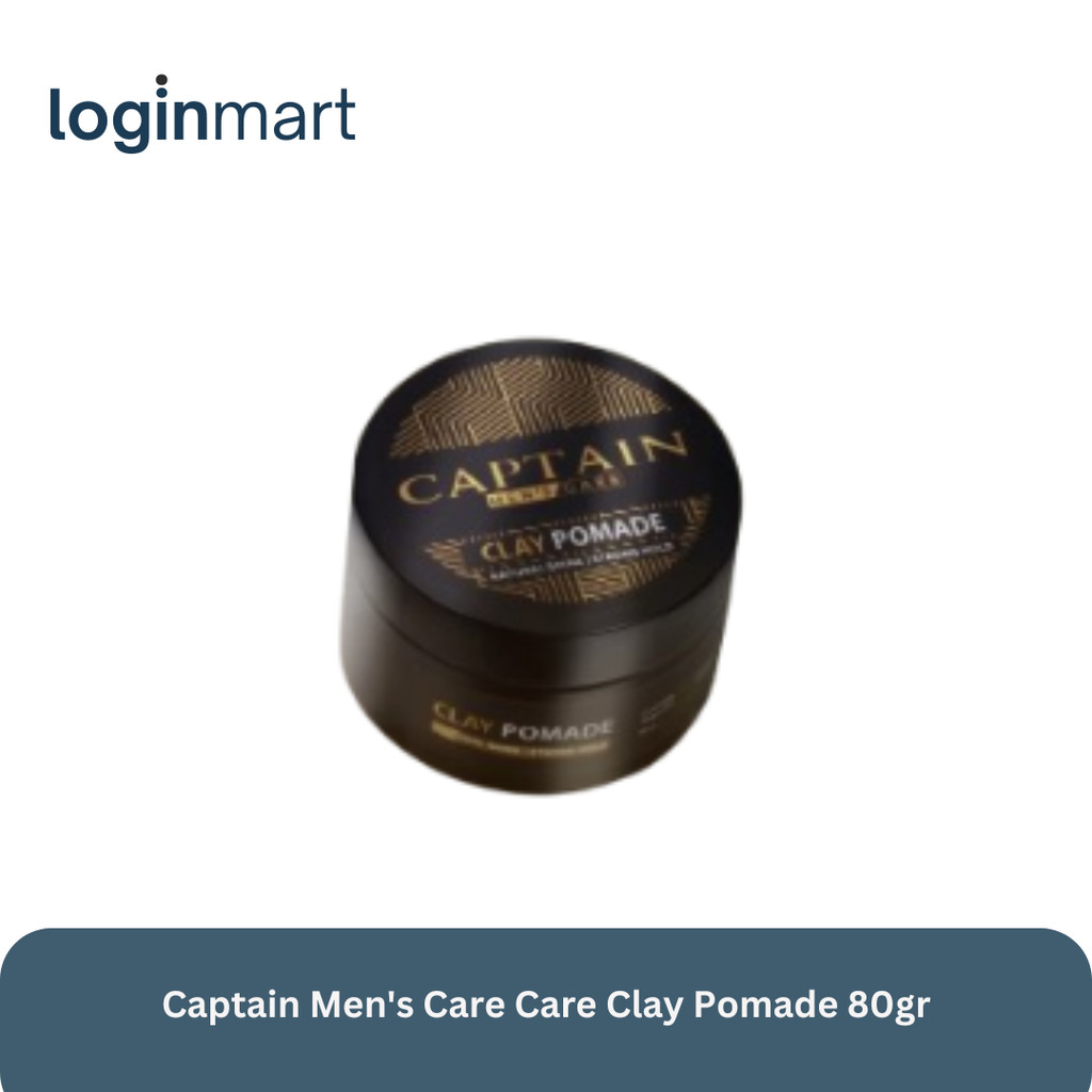 Jual Captain Men's Care Care Clay Pomade 80gr | Shopee Indonesia