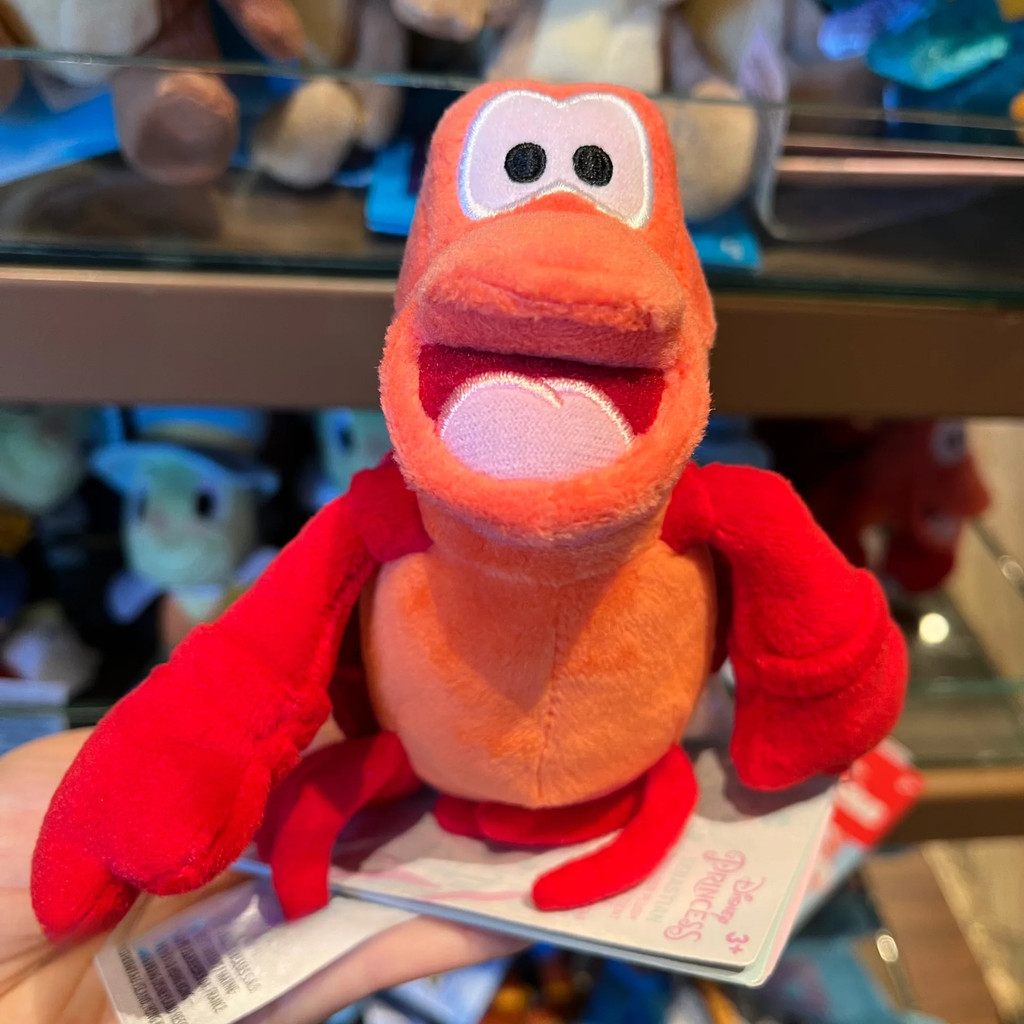 Jual Disney Cartoon Toys Sebastian Plush Magnetic Shoulder Plush Toy ...