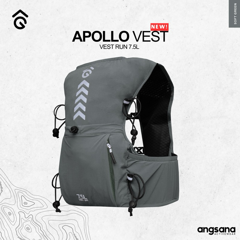Jual Vest Trail Running Angsana series Apollo Hydropack access | Shopee ...