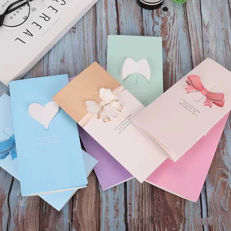 Jual Kartu Ucapan / Greeting Cards Berbagai Warna dan Ukuran | Shopee ...