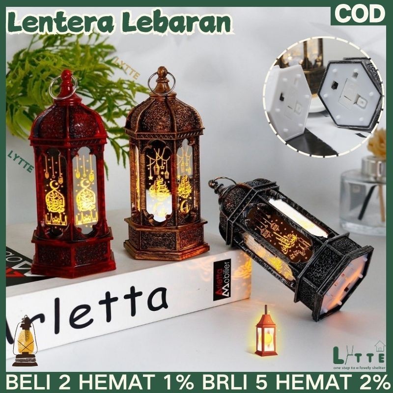 Jual LYTTE Lentera Lebaran Lilin LED Lentera Idul Fitri Lampu Lentera ...
