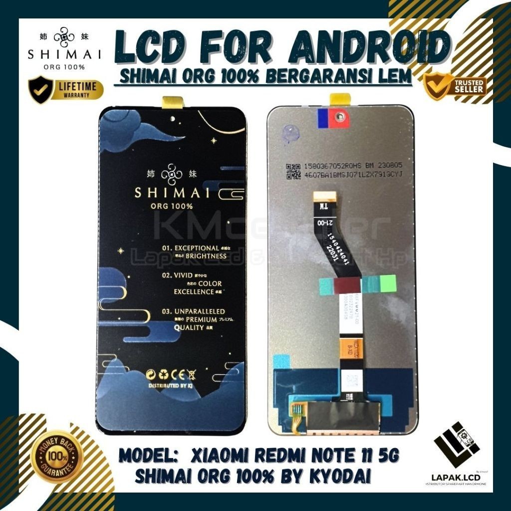 Jual LCD REDMI NOTE 11 5G SHIMAI ORG 100% By Kyodai Garansi Lem | Shopee Indonesia