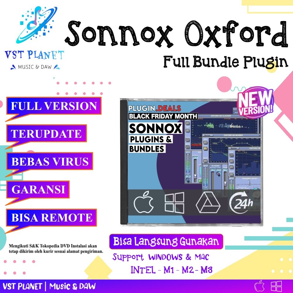 Jual Sonnox Oxford Full Bundle Plugin Terupdate Permanent WIN/MAC INTEL M1 M2 M3 | Shopee Indonesia
