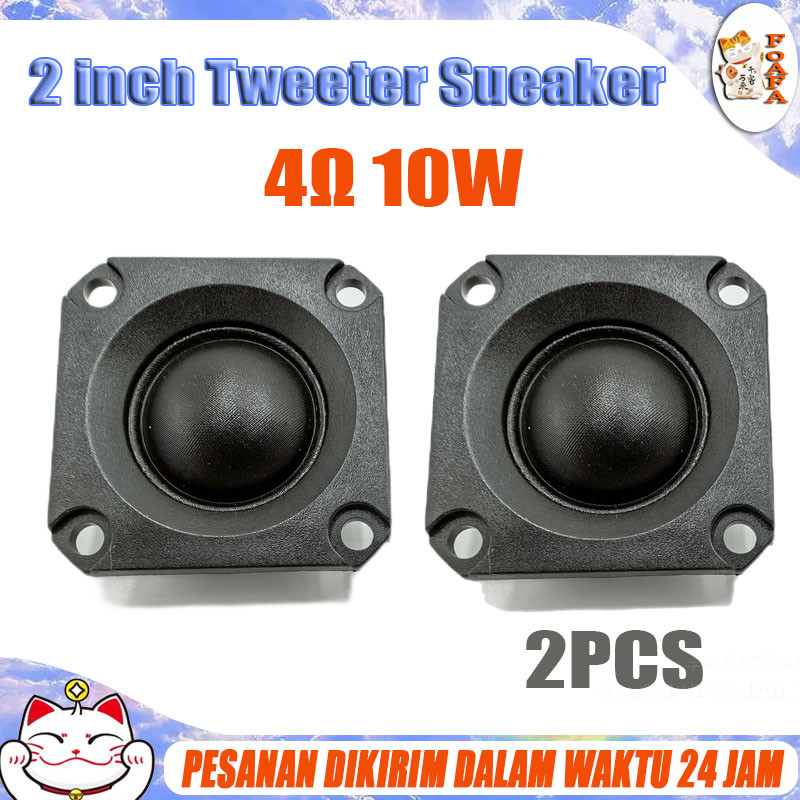 Jual Speaker 2 inch 4 ohm 10 Watt fullrange Hitam Mini Speaker Tweeter 4Ohm 10W HiFi Fever High ...
