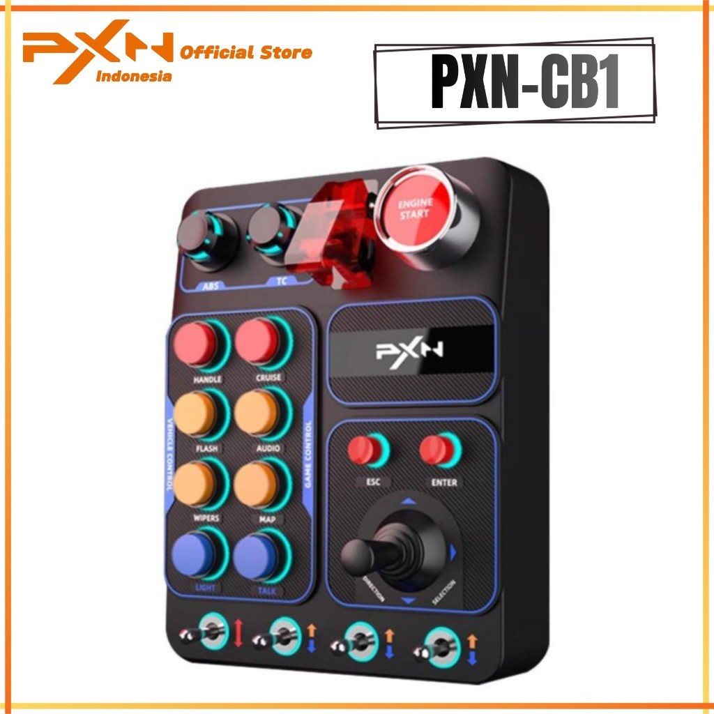 Jual PXN CB1 RGB Simulator Central Control Box Multifunctional Key EURO ...