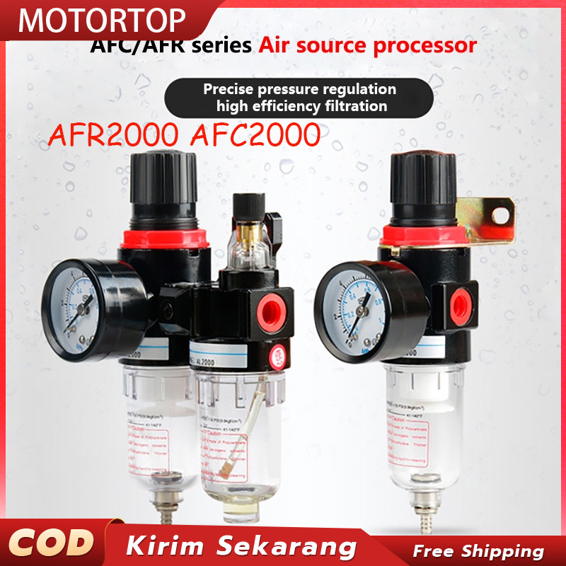 Jual 【Kirim Sekarang】Air Compressor AFR2000 AFC2000 G1 / 4 " Oil Water ...