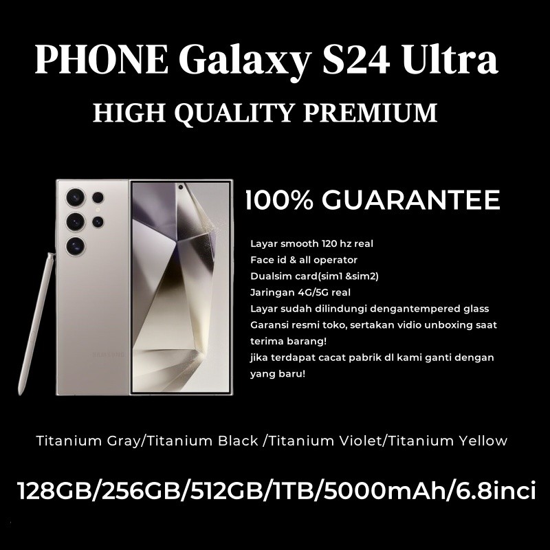 Jual PHONE S24 Ultra Smartphone S23 Ultra 512GB Hp Terbaru 2025 Android ...