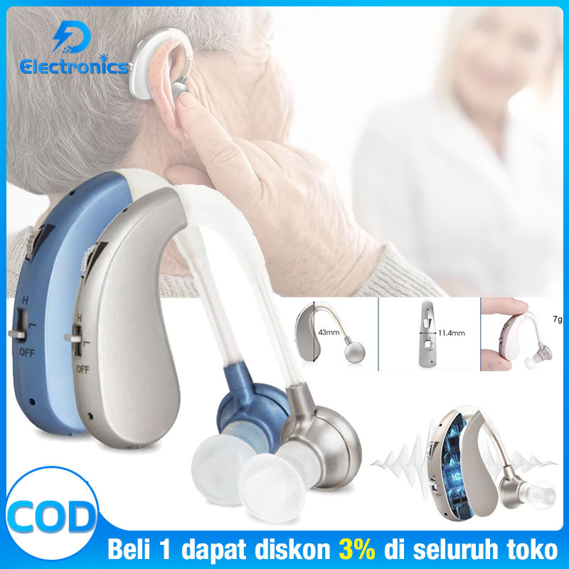 Jual Rechargeable Alat Bantu Dengar Alat Pendengaran Telinga Tuli Orang Tua Original Digital ...