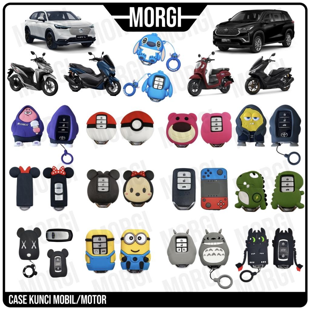 Jual Case Kunci Mobil Motor Honda Keyless Cover Key Car Silikon ...