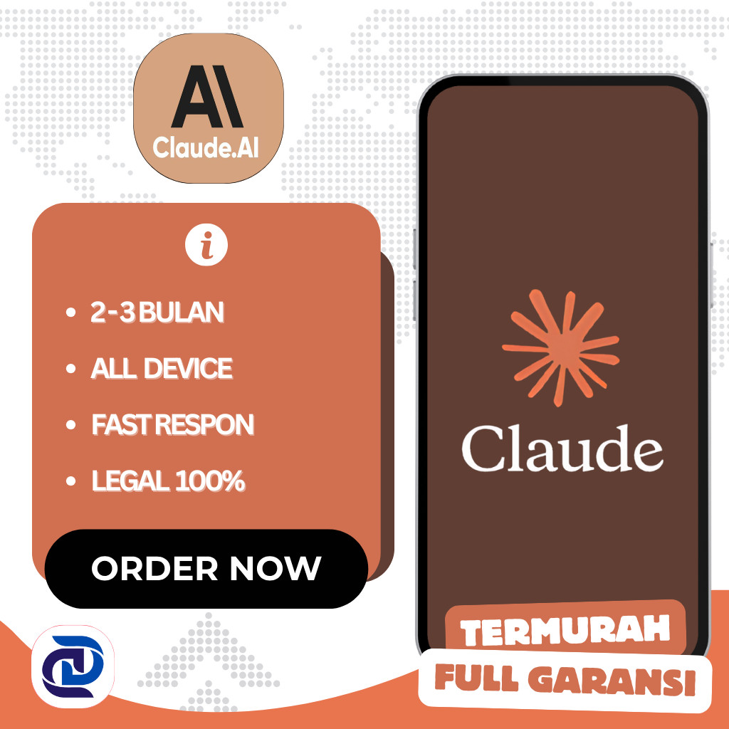Jual CLAUDE AI PRO LEBIH CANGGIH DARI CHATGPT FULL GARANSI PROSES CEPAT | Shopee Indonesia