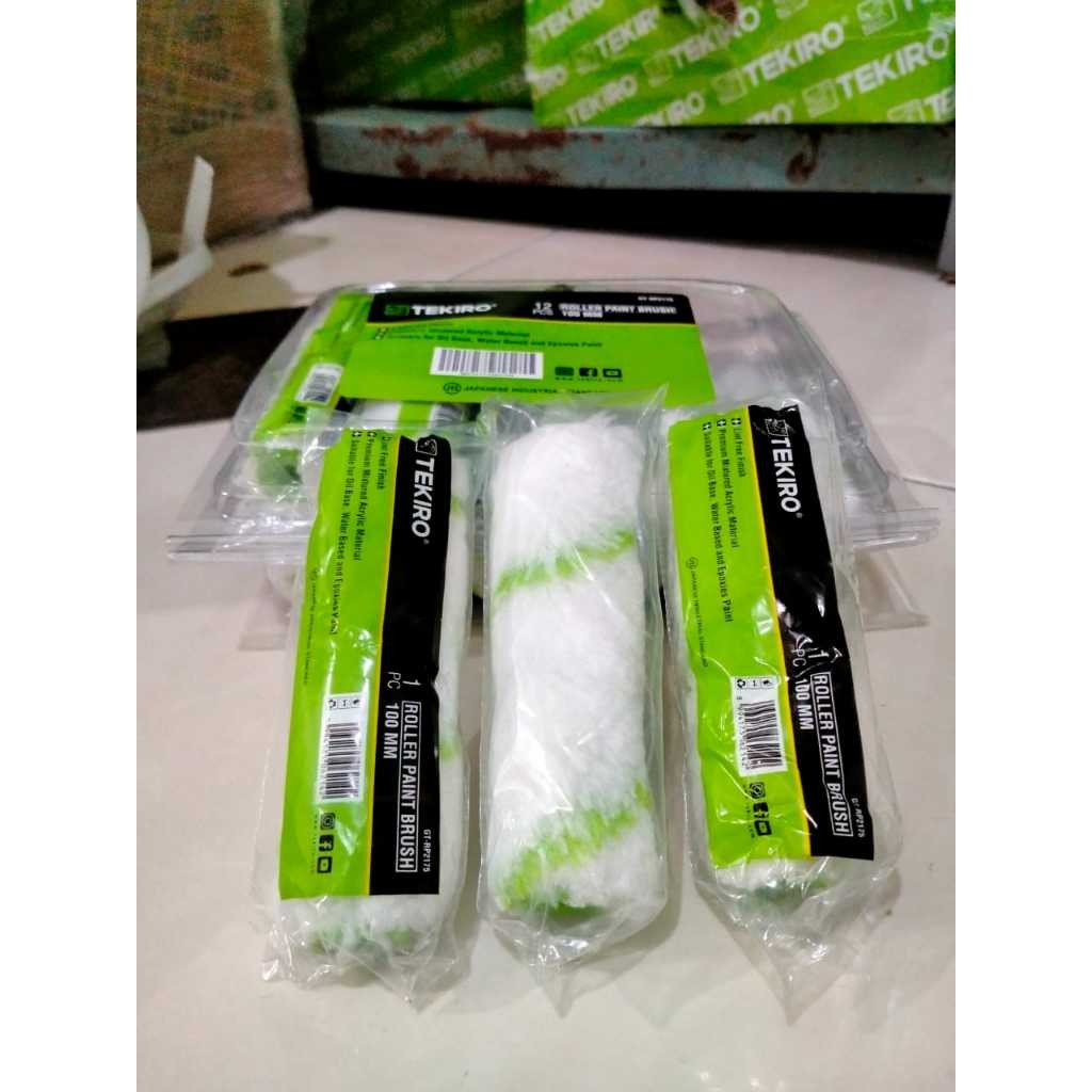 Jual TEKIRO REFILL KUAS ROL KAPAL 4" / ISI ULANG BULU KUAS ROLL 4 INC ...