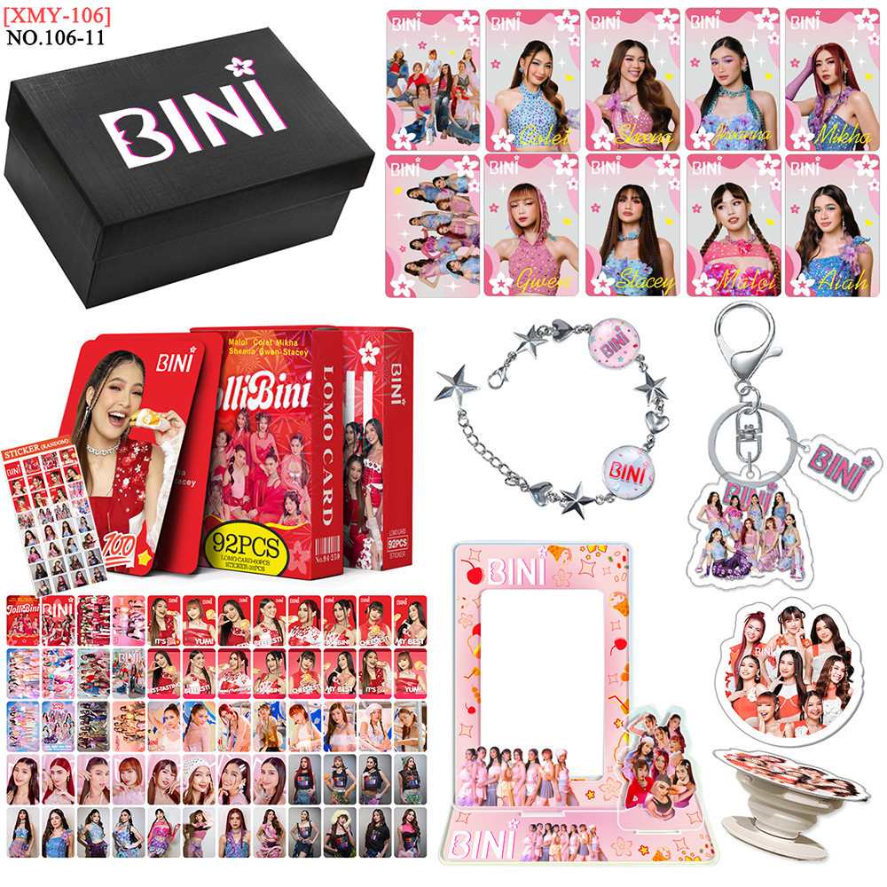 Jual Kpop Idol BINI BABYMONSTER GIDLE ZB1 Gift Box Set Lomo Card ...