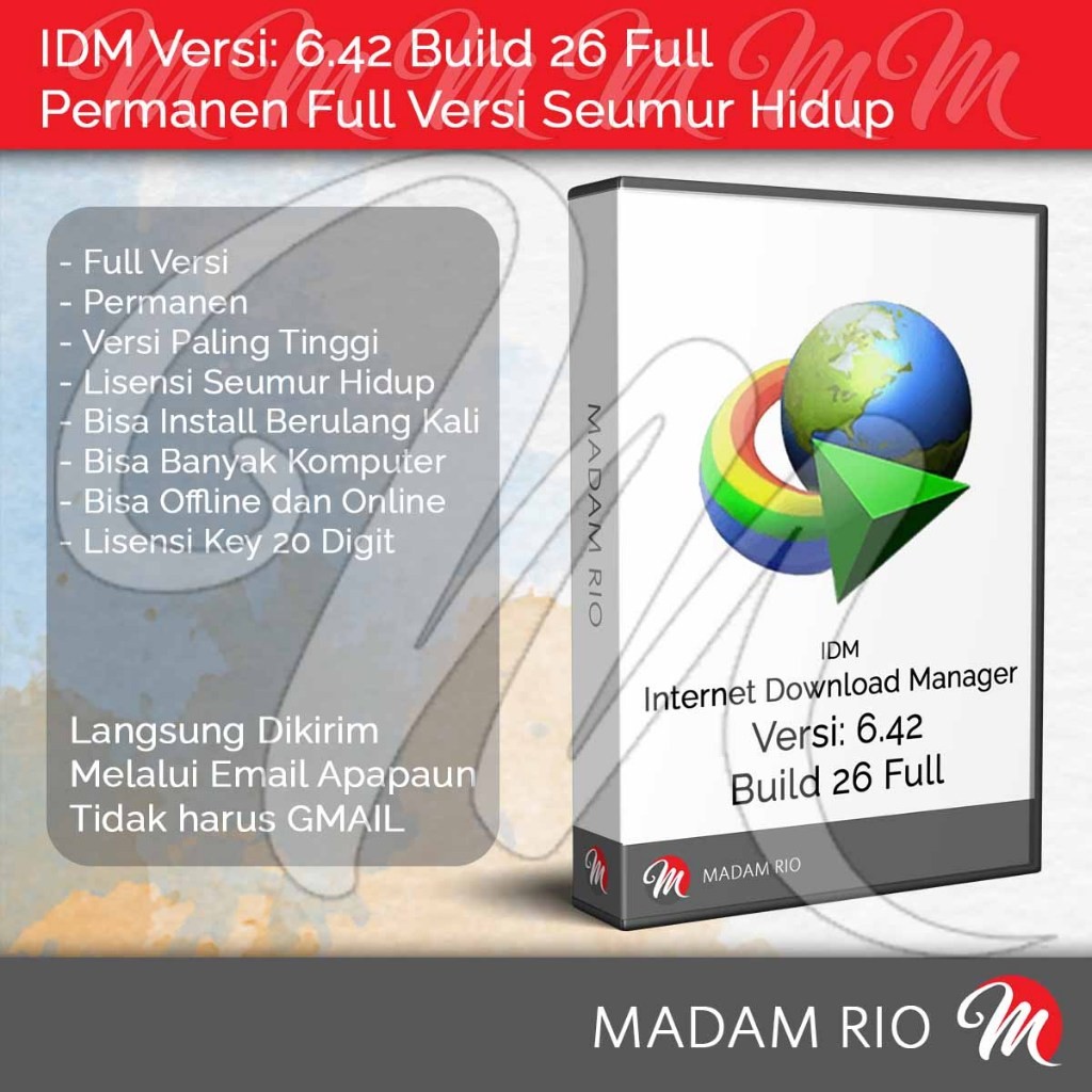 Jual IDM Internet Download Manager FULL Permanen Bebas UPDATE by Email ...