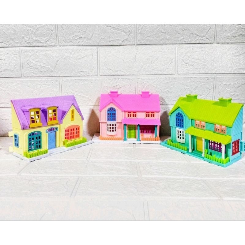 Jual Mainan anak rumah-rumahan villa -Dream house OCT 2901 | Shopee ...