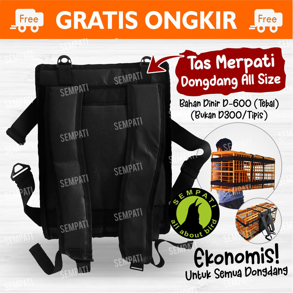 Jual SEMPATI Tas Gendong Sangkar Burung Merpati Balap Pos Kolong Dara ...