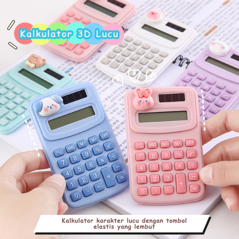 Jual Kalkulator Minimalis 8 Digit / Calculator For School Untuk Sekolah ...