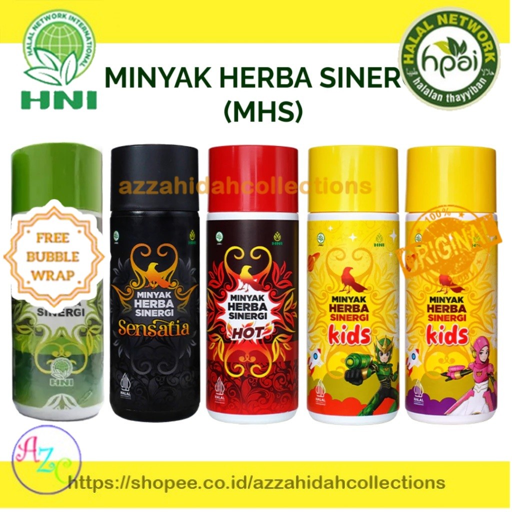 Jual MINYAK HERBA SINERGI - MHS - HNI HPAI KH-azc0 | Shopee Indonesia