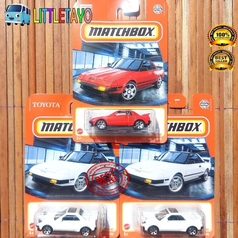 Jual Matchbox 1984 Toyota MR2 2021 Putih 2022 Merah 2023 Biru - Supra ...