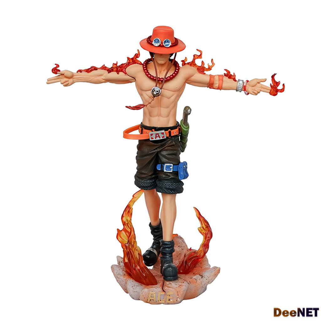 Jual Portgas D. Ace Arms Universe Luminous One Piece 28cm Action Figure ...