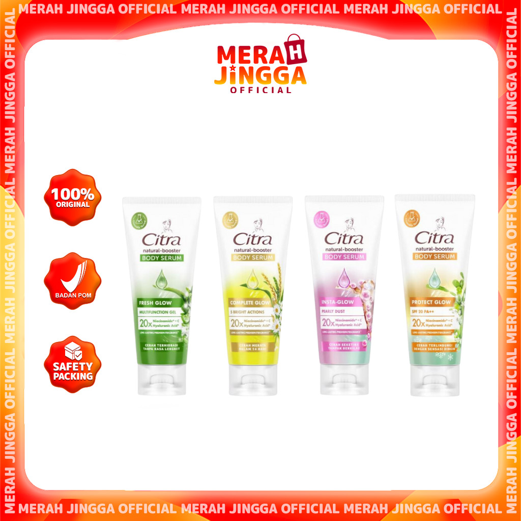 Jual Citra Natural Booster Body Serum 180ml | Multifunction Gel Aloe ...
