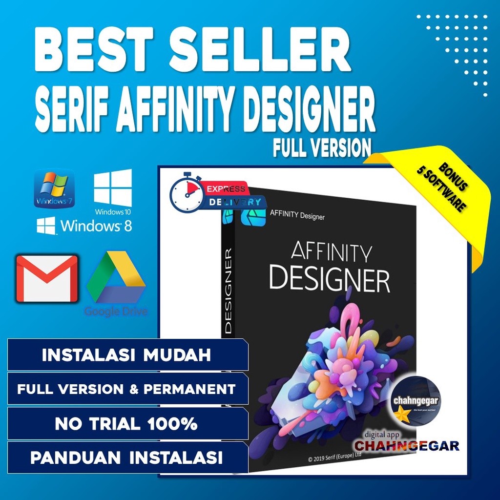 Jual Serif Affinity Designer 2022 Professional Windows Full Version | Sofware Design 2021 ...
