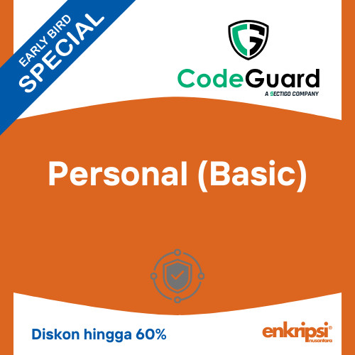Jual CodeGuard Personal (Basic) | Shopee Indonesia