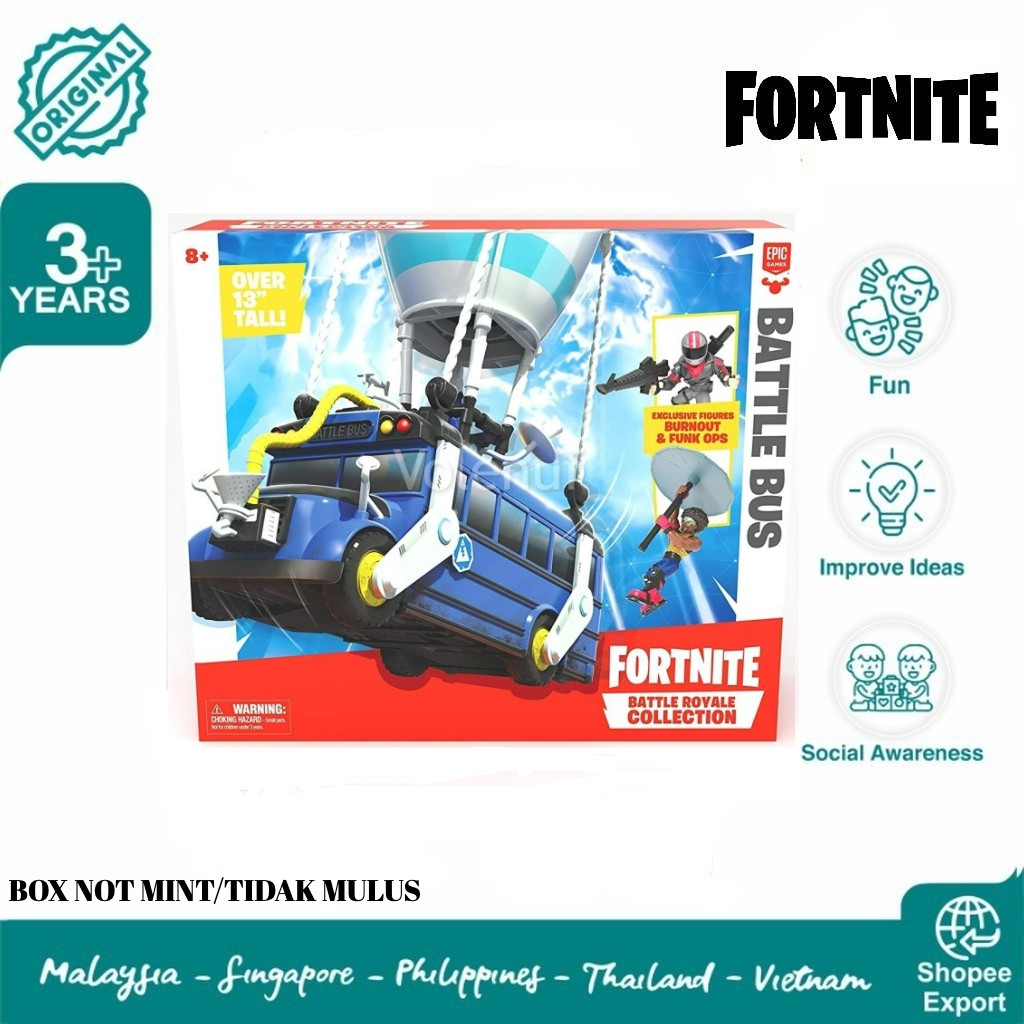 Jual Fortnite Battle Bus Royal Collection Original | Shopee Indonesia