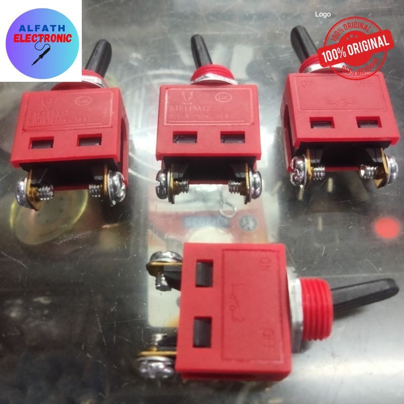 Jual SAKLAR GERINDA SWITCH SWIT GRINDA MERAH ORIGINAL KUALITAS BAGUS ...