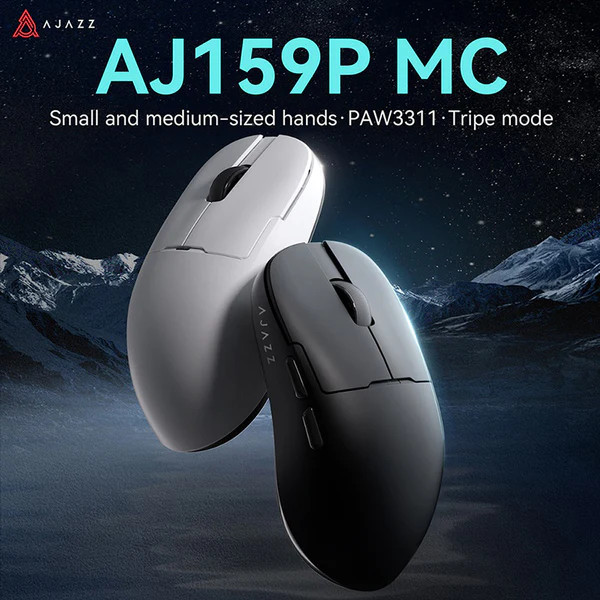 Jual Ajazz AJ159P MC Triple Connection Wireless Mouse Gaming with ...