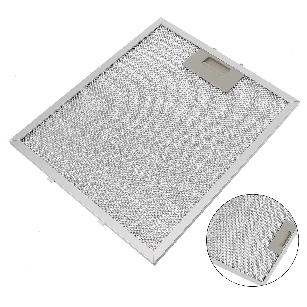 Jual 305X267X9mm Cooker Hood Filters Stainless Steel Metal Mesh ...