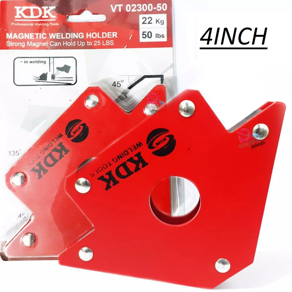 Jual Holder Bantu Siku Las Magnet Model Panah Magnetic Welding Holder ...