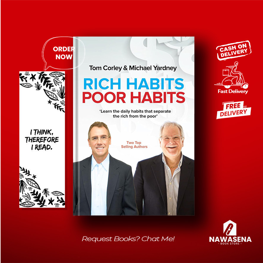 Jual Rich Habits Poor Habits by Thomas C. Corley | Shopee Indonesia