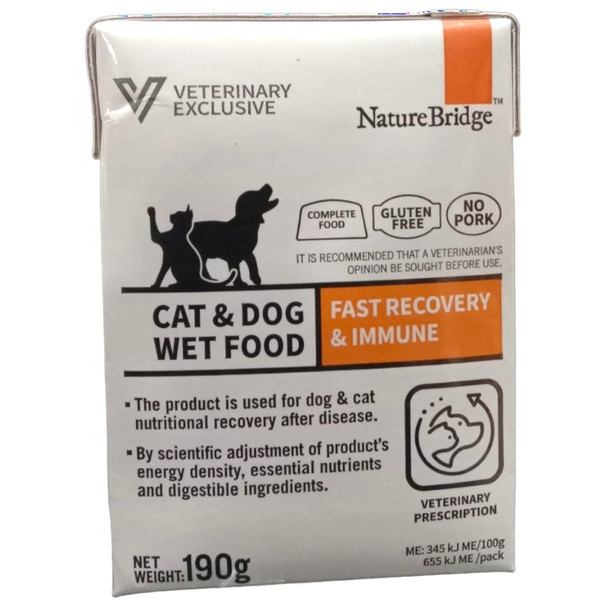 Jual Nature Bridge Recovery wet food cat dog recovery | Shopee Indonesia