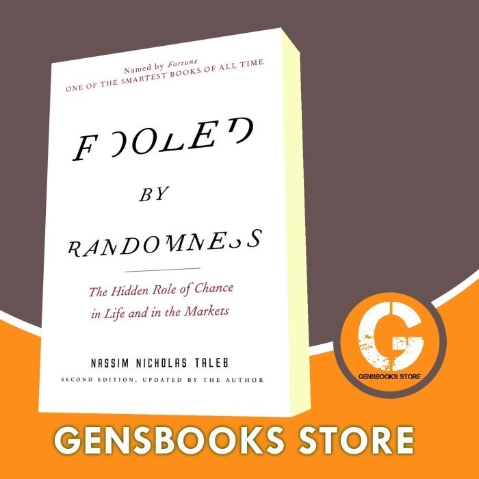 Jual Buku Fooled by Randomness: The Hidden Role of Chance Nassim ...