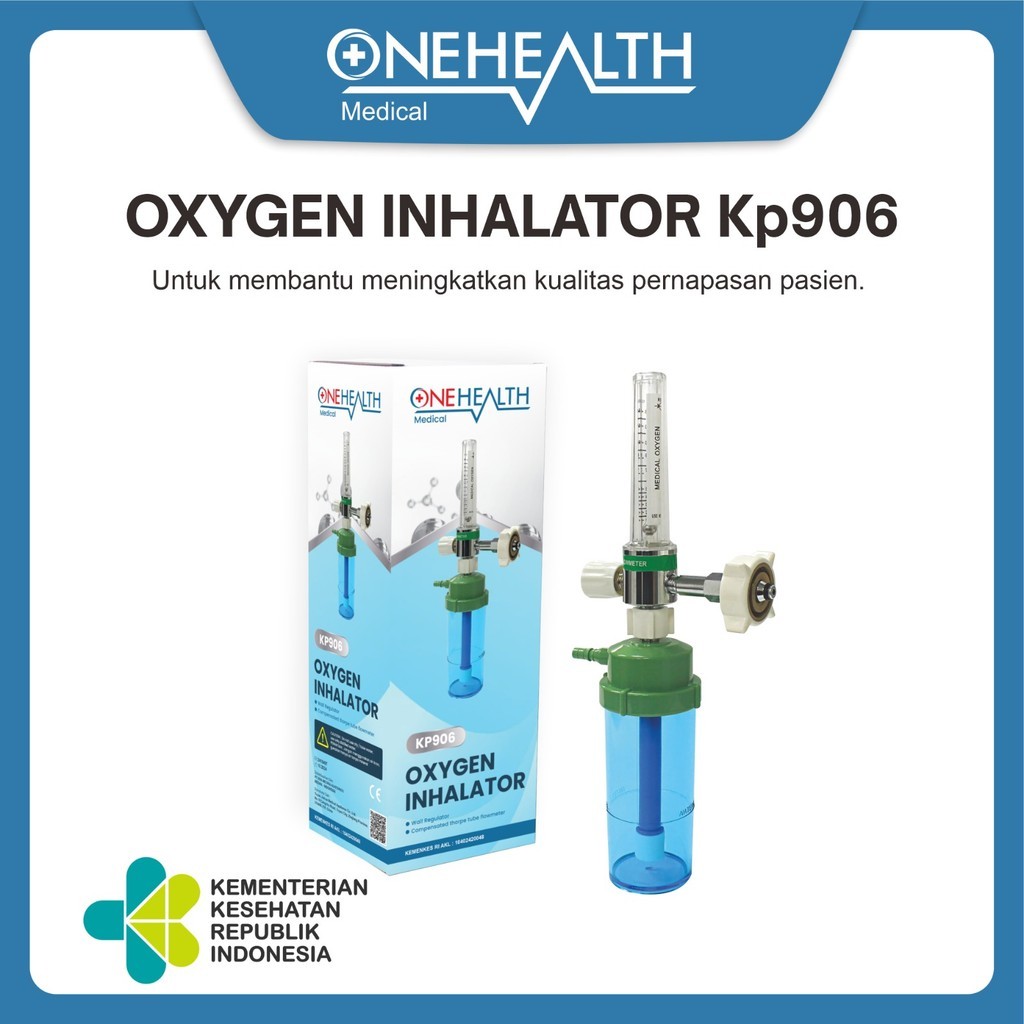 Jual Onehealth Regulator Dinding Oxygen Cig KP906 Alat Untuk Mengatur ...