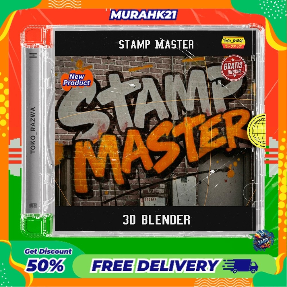 Jual 3D Blender - Stamp Master - 010425 NEW BLENDER ADDONS | Shopee ...