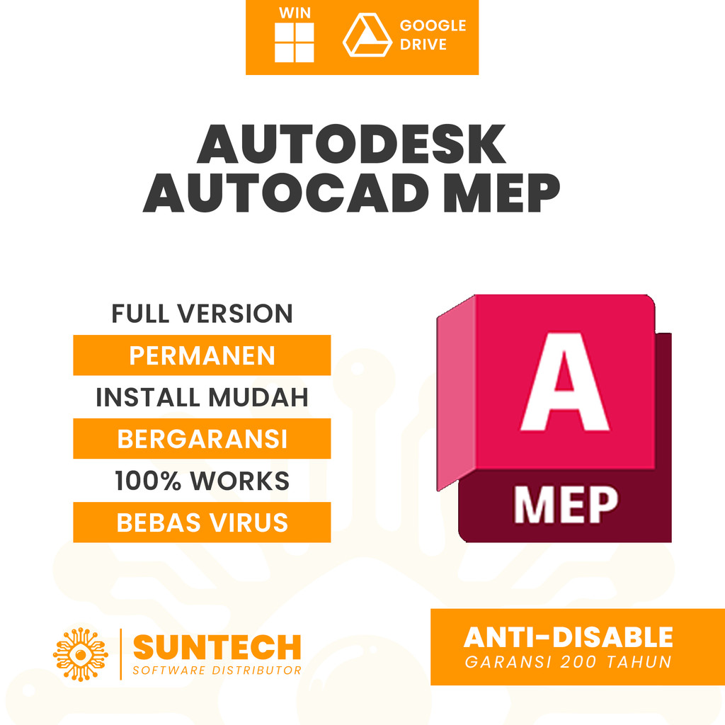 Jual Autodesk AutoCAD MEP | 2026 2025 2024 2023 2022 2021 2020 | Shopee ...