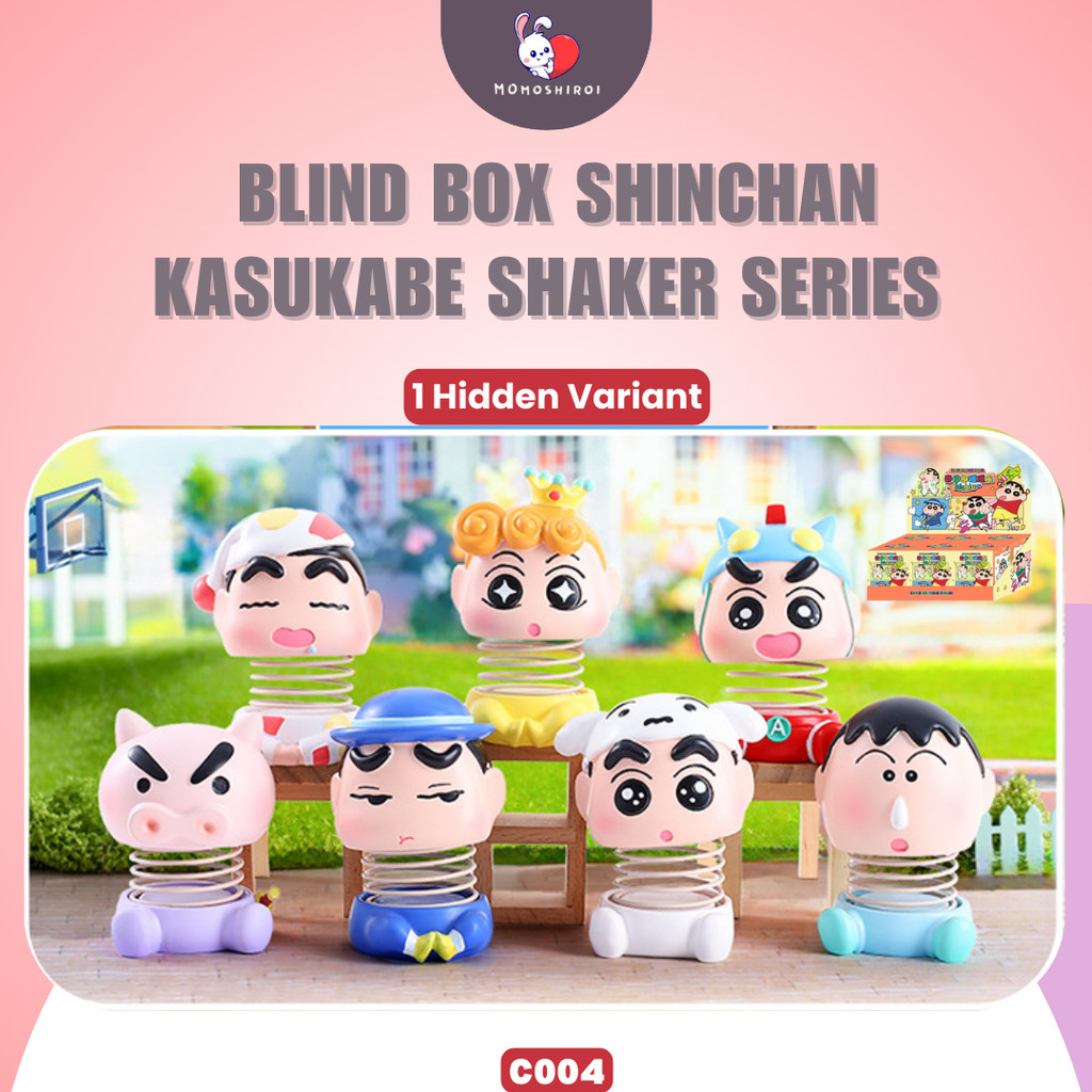 Jual C004 (NEW) Action Figure Blind Box Shinchan Kasukabe Shake ...