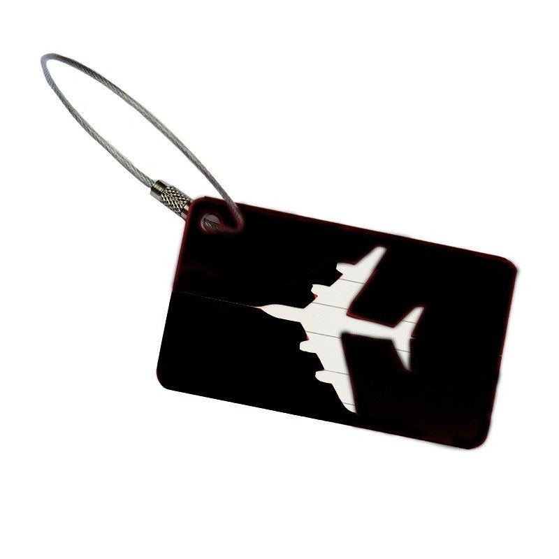 Jual Name Tag ID Tempat Kartu Nama Tas Koper Aluminium - OMTP1KBK ...