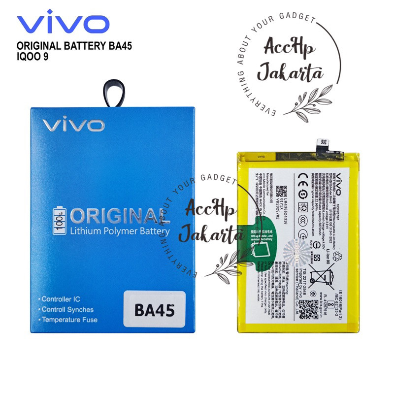 Jual Baterai Batre Vivo Y28 4G BA45 Batu Batrai BA 45 Batrei Vivo ...