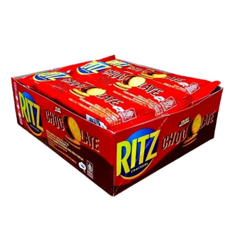 Jual BISKUIT RITZ CRACKER LUP BOX 12 PCS X 27GR KEJU COKLAT CHEESE ...