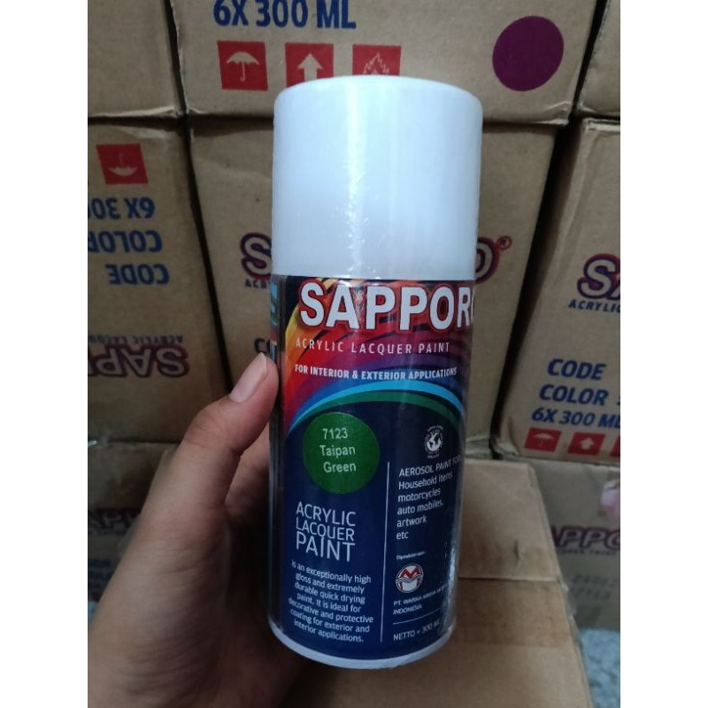 Jual cat spray Pilok Pilox Sapporo 300ml saporo 300ML SAPORO spray ...