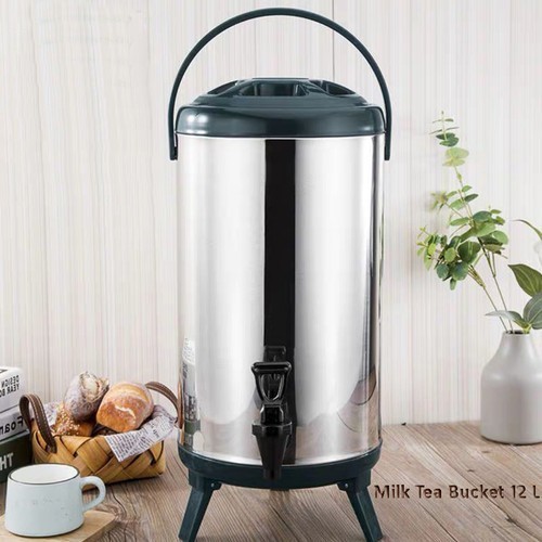 Jual Termos Dispenser Teh Kopi Water Jug Milk Tea Jar Stainless Steel ...